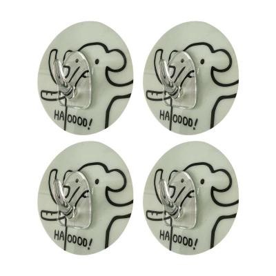 China Custom Printing Removable Hook Home Product Magnetic Sticky Hook for sale