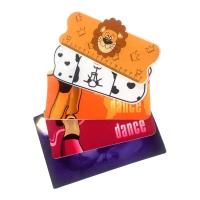 China Custom Design Cute Gift Magnetic Souvenir Printed Fabric Removable Bottle Mat for sale
