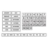 China Children Learning Magnetic Letters And Numbers Flexible Durable For Whiteboard for sale