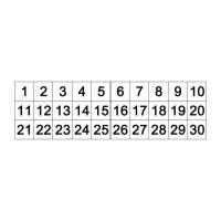 China Children Learning Magnetic Letters And Numbers Flexible Durable For Whiteboard for sale