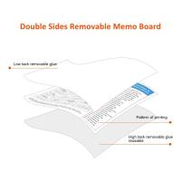China Double Sides Sticky Display Board Removable Glue Calendar Memo Board for sale