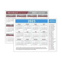 China Double Sides Sticky Display Board Removable Glue Calendar Memo Board for sale