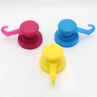 China Plastic Strong Magnetic Hook Big Size Colorful Home Use Custom for sale