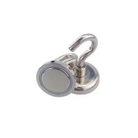 China Multi Purpose Coating Extra Strong Magnetic Hooks Neodymium Magnets Hook for sale