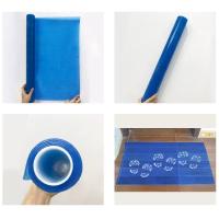 China Sole Dust Removal Reusable Sticky Mat For Home Office Warehouse for sale