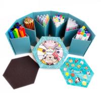 China Children Gift Toy Painting Drawing Set Colorful Kids Art Set Eco Friendly for sale