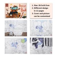 China Portable Children Painting Set Luxury Gift Removable Kids Art Set for sale