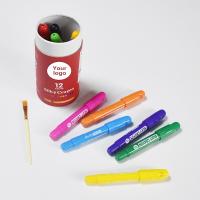 China 12 Colors Crayon Colors Set Children Painting Set For Kids Gift for sale