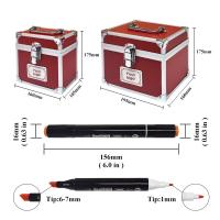 China Double Headed Color Marker Set 80 Colors Kids Painting Set For School Home for sale