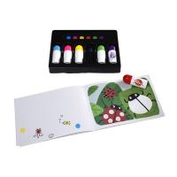 China Children Drawing Kids Art Set Water Color Dot Painting Set With Dot Book for sale