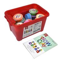 China Children 24 Colors Coloured Modelling Clay Large Package Ultralight Kids Gift Toy Set for sale
