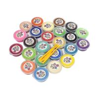 China Children 24 Colors Coloured Modelling Clay Large Package Ultralight Kids Gift Toy Set for sale