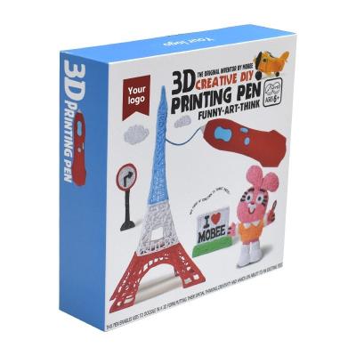 China Children Gift Toy Set Creative DIY 3D Printing Pen Handheld Comfortable Skin Friendly for sale