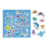 China Removable Toddler Sticker Books Educational Learning Toys Children Sticker Book for sale