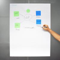 China Presentation Planning To Do List Static Whiteboard Sheet With Grip for sale