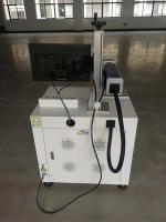 China Metal Acrylic Desktop Fiber Laser Marking Machine 20w/30w/50w/70w/100w RAYCUS Laser Source Deep Marking for sale