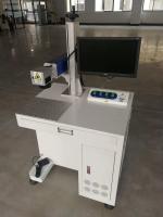 China Metal Acrylic Desktop Fiber Laser Marking Machine 20w/30w/50w/70w/100w RAYCUS Laser Source Deep Marking for sale