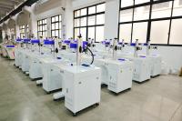 China Metal Acrylic Desktop Fiber Laser Marking Machine 20w/30w/50w/70w/100w RAYCUS Laser Source Deep Marking for sale