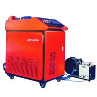 China Cypcut Control System Handheld Laser Welder for Portable Fiber Welding at 1080nm Wavelength for sale