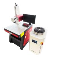 China 10W 20W 30W 50W Laser Engraving Machine for Metal Plate Controlled by Cypcut System for sale