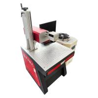 China 10W 20W 30W 50W Laser Engraving Machine for Metal Plate Controlled by Cypcut System for sale