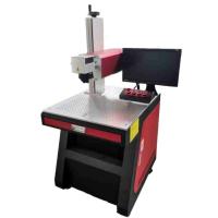 China 10w 20w 30w 50w CNC Laser Engraving Machine for Metal Plate Professional Control Software for sale