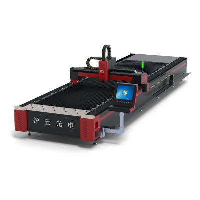 China 7000 KG Weight HIWIN Guiderail 18x18 50w CNC Fiber Laser Cutting Machine in Jinan 1530 for sale