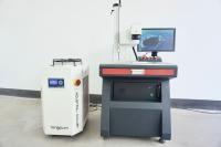China 10w 20w 30w 50w CNC Laser Cutter for Metal Plate Air Cooling 110*110mm /175*175mm for sale