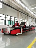 China Cnc Stainless Steel Dst-4 Metal Sheet Fiber Single Table Laser Cutting Machine 6015 for sale