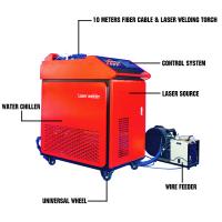 China Welding Products 1000w Portable Laser for Stainless Steel 4 in 1 Laser Welding Machine for sale