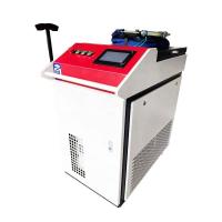 China Fiber Laser Cleaning Welding Cutting Machine Install Support 0.01mm for sale