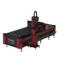 China Fiber Laser Cutting Machine 6000W 8KW 20KW Exchange Table with Yaskawa Servo Motor for sale
