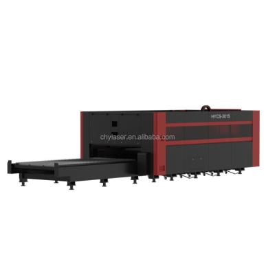China 6000W 8KW 20KW Exchange Table Fiber Laser Cutting Machine with Cutting Speed 30m/min for sale