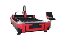 China 1000W-6000W Raycus Open Flat Bed Metal CNC Fiber Metal Sheet Laser Cutting Machine for sale