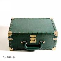 China Alligator Pattern Hand Made LV Style Personalised Custom Made Paper Jewelry Box for sale