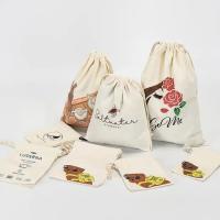 China Wholesale Personalized Colorful Muslin Bag Custom Small Cotton Drawstring Bag Pouch for sale