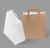 China Customized Art Paper Bag Providing Superior Print Compatibility And Artistic Expression Perfect For Creative Industries for sale