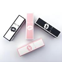 China Premium Custom Lipstick Packaging Boxes | Handmade Cosmetic Paper Boxes With Gold Stamping for sale