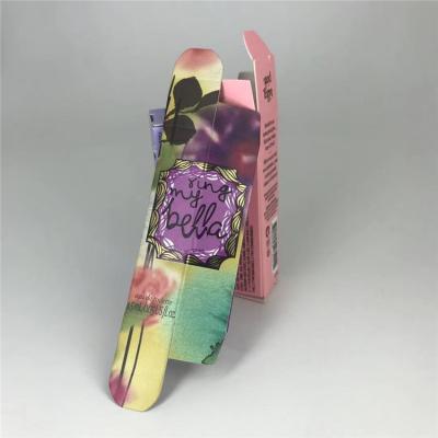 China Custom Foldable Sample Packaging Boxes | Travel-Size Folding Cartons For Primers & Perfume for sale