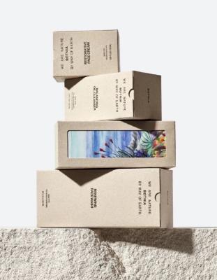 China Customizable Based On Product Size Cosmetic Packaging Box Cosmetics Paper Box Ideal For Retail Display And Presentation for sale