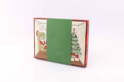 China Festive Illustrated Gift Box A Charming Presentation for Holiday Treats for sale