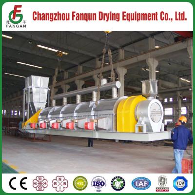 China 2-5T/D Cross Flow Vacuum Rotating Drum Dryer For Powder Bulk for sale