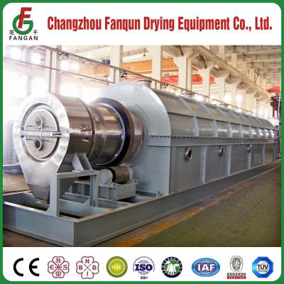 China 2-5T/D Cross Flow Vacuum Rotating Drum Dryer for Powder Bulk for sale