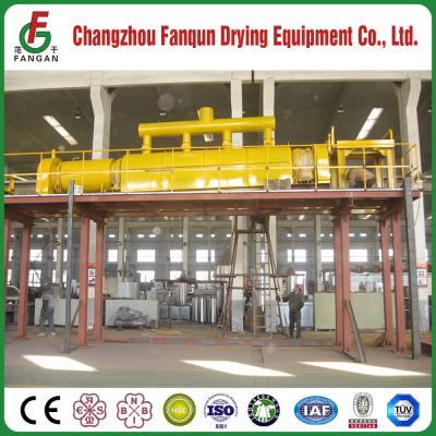China Sludg Fertillizer Biomass Horizontal Disc Dryer Contra Flow 8T for sale