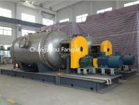 China 10RPM Slurry Vacuum Rake Dryer 500L 1000L Continuous Vacuum for sale