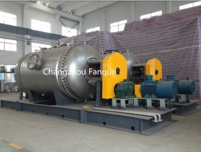 China 10RPM Slurry Vacuum Rake Dryer 500L 1000L Continuous Vacuum for sale