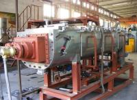 China Calcium Carbonate Vacuum Paddle Dryer 3m2 Heating Area for sale