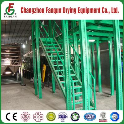 China Continuous Carbon Black Industrial Belt Dryer 600kg/Hr Steam Consumption for sale