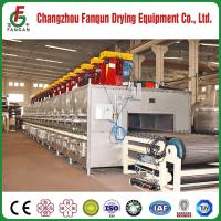 China Metal Parts Industrial Belt Dryer Cross Flow 0.8m Belt Width for sale