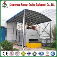 China 1.6m Width Belt Dryer Machine Air Flowing Steel Belt Dryer for sale